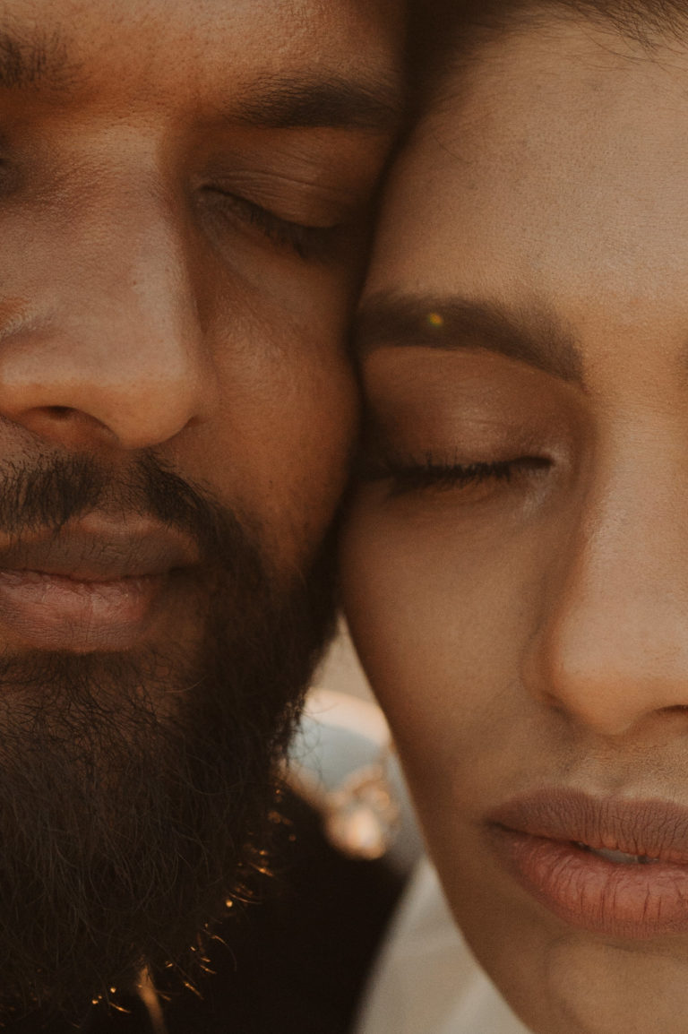 Posing Ideas for Moody Vibes & Introverted Couples